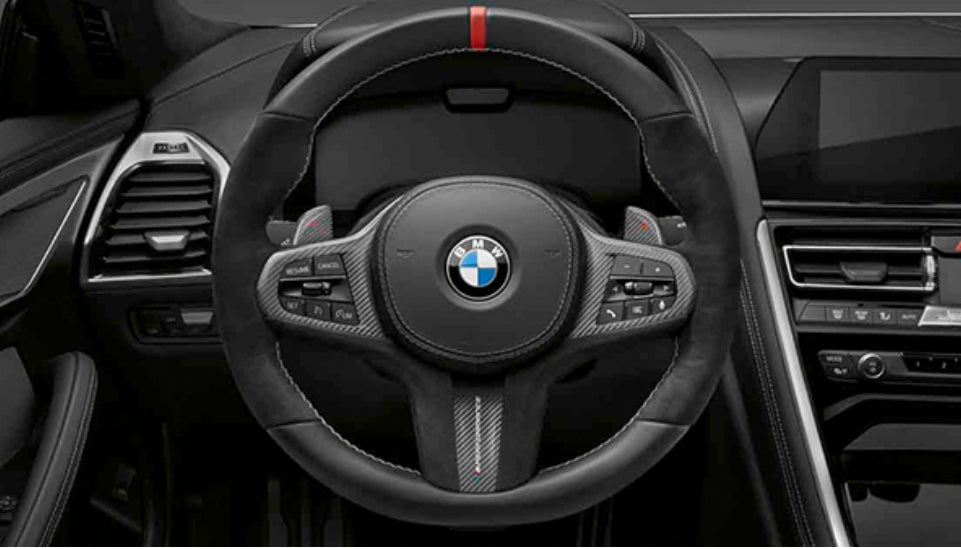 Steering wheel cover carbon M Performance BMW Gx (32302471438) – Tanie ...